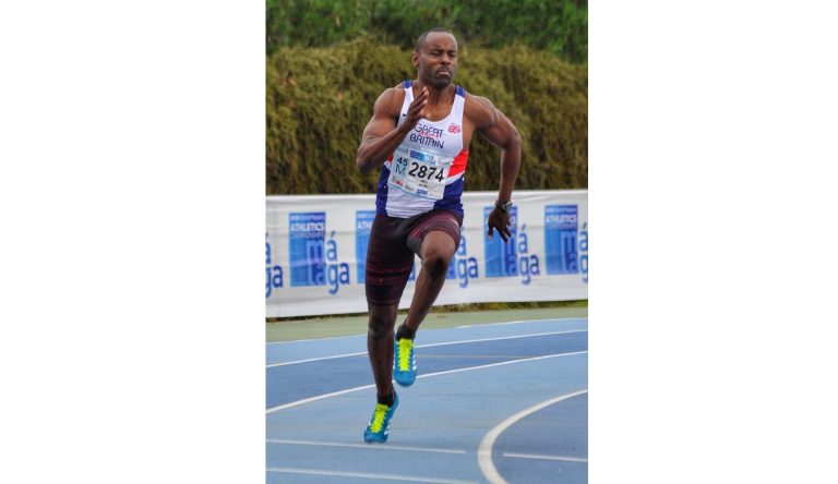The courageous Jason Carty - BMAF - British Masters Athletic Federation